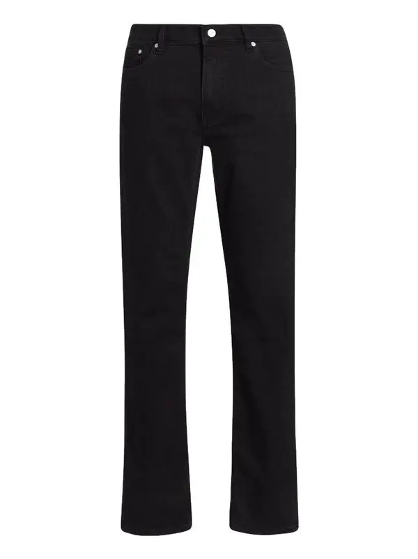 FRAME Stretch Modern Straight-leg Jeans - Noir
