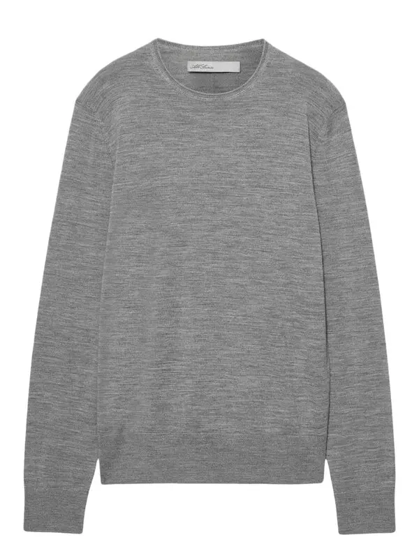 ALLSAINTS Merino Wool Nate Sweater - Grey