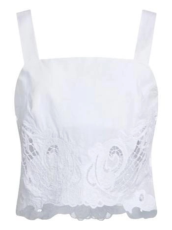 Rag & Bone Solid Color Sleeveless Top - White