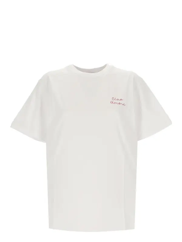 Giada Benincasa Embroidered T-shirt - White