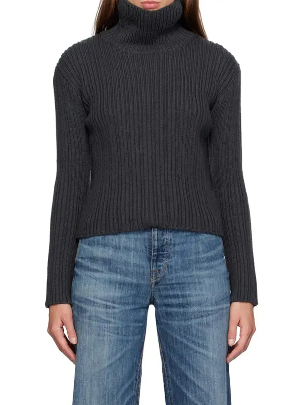 Our Legacy Knitted Design Sweater - Gray