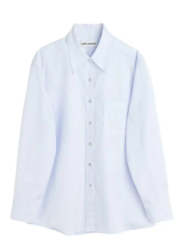 Our Legacy Favourite Poplin Shirt - Blue