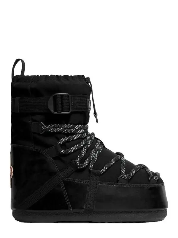 Moncler Moon Boot X Icon Low Snow Boot - Black