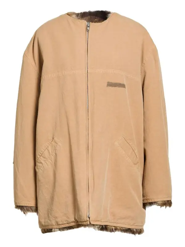MAISON MARGIELA Minimalist Long-sleeve Jacket - Beige
