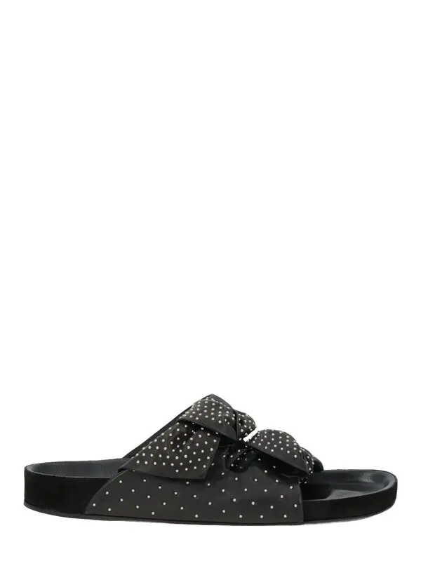 Isabel Marant Étoile Minimalist Leather Sandals - Black