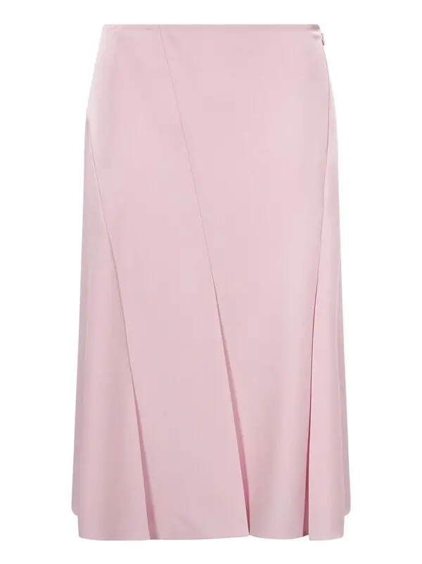 JIL SANDER Pleated Skirt - Pink