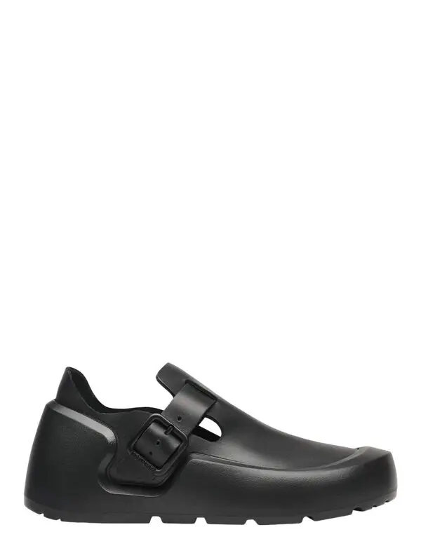 BIRKENSTOCK Closed-back Buckle Clogs - Black