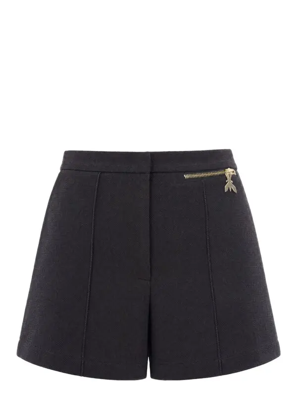 Patrizia Pepe Micro-bouclé Shorts - Brown