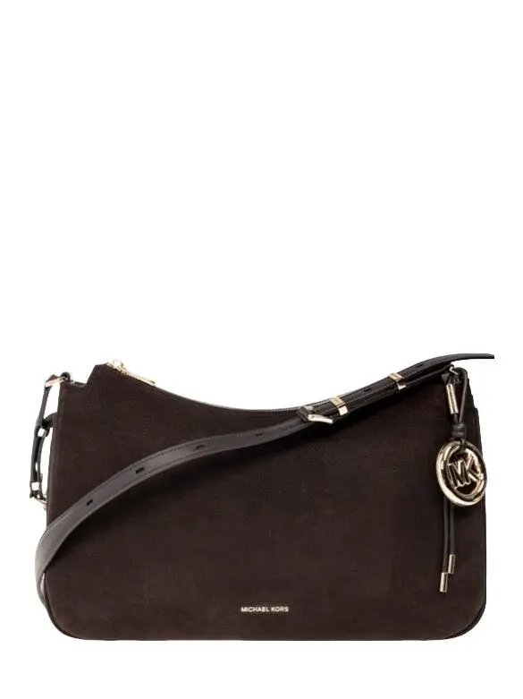 Michael Kors Logo Shoulder Bag - Brown