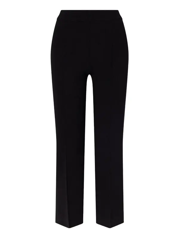 HIGH SPORT Seam-detail Trousers - Black