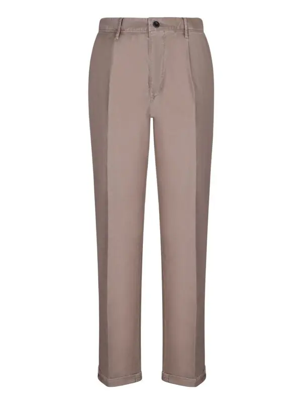 Incotex Pleated Trousers - Nude