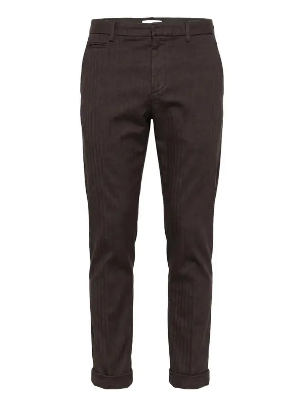 DONDUP Joe Carrot-fit Chinos - Black