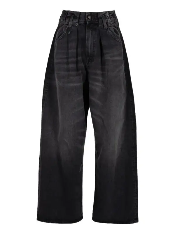 R13 Jeans With Belt Loops - Black