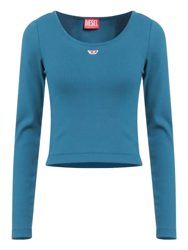 DIESEL® Long Sleeves T-shirts - Blue
