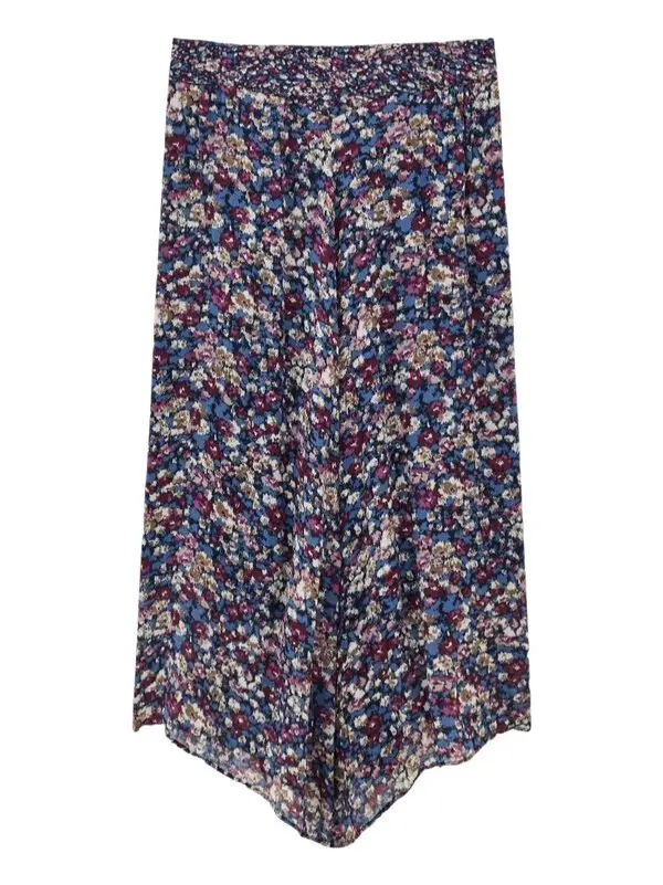 Ba&sh Klap Floral-print Asymmetric Skirt - Multicolor