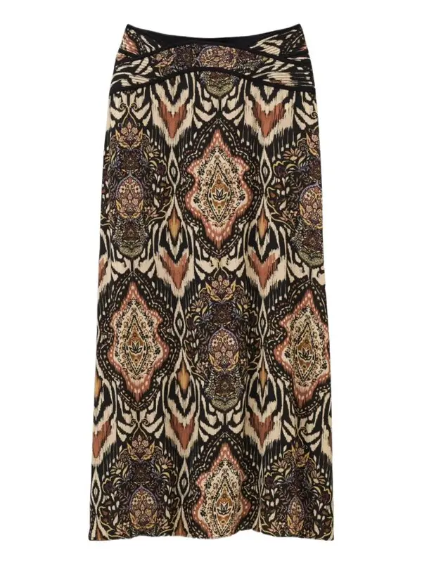 Ba&sh Zaim Straight Skirt - Multicolor