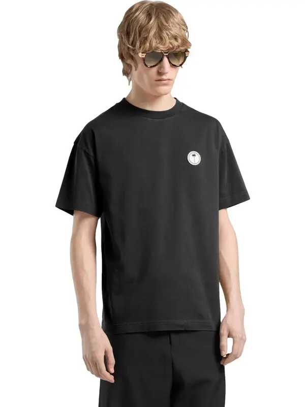Palm Angels Palm Tree Regular Tee - Black
