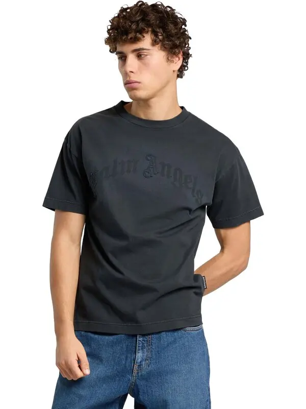 Palm Angels Patch Regular T-shirt - Black