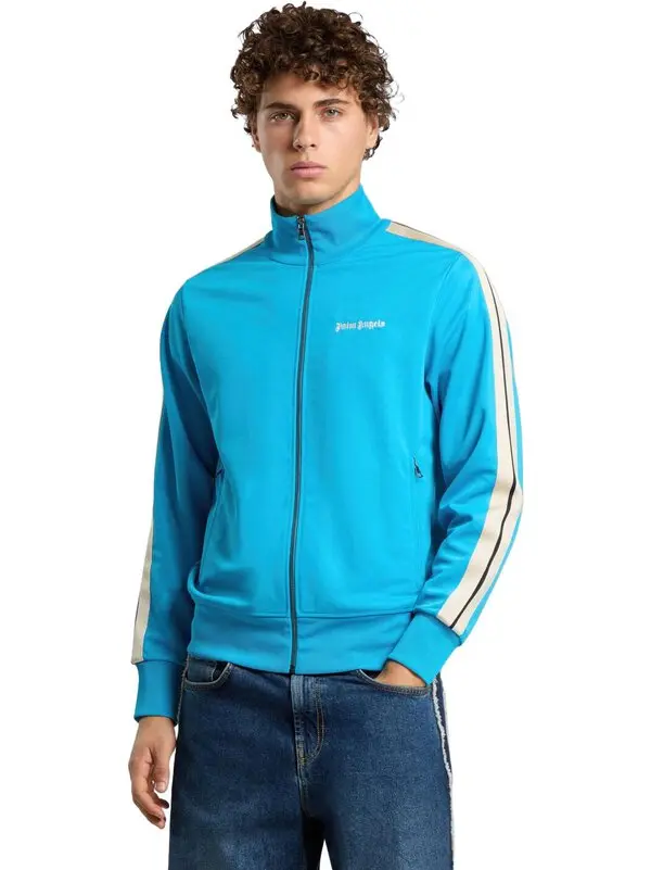 Palm Angels Classic Logo Track Jacket - Blue