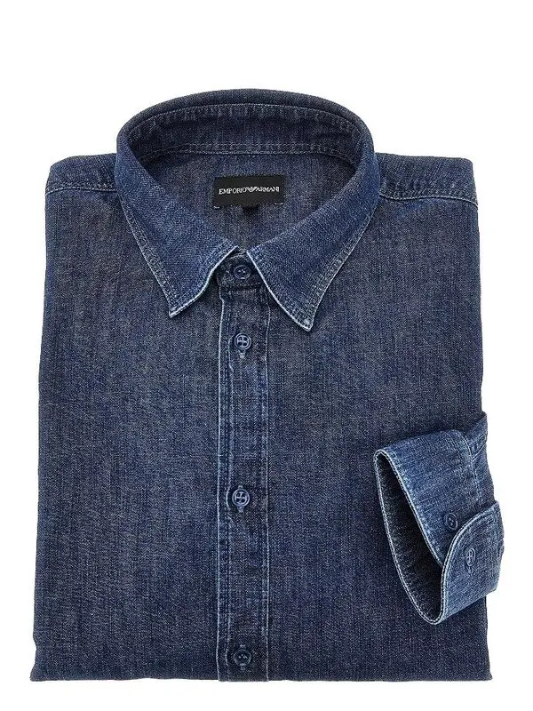 Emporio Armani Deni Shirt An - Blue