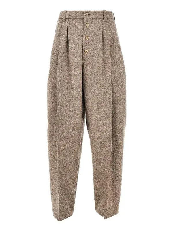 Jacquemus Fernando' Wool Pants - Beige