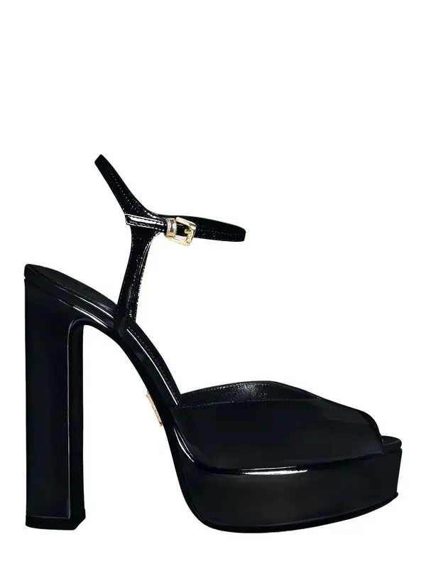 Retrofete Marcie Platform Sandal - Black