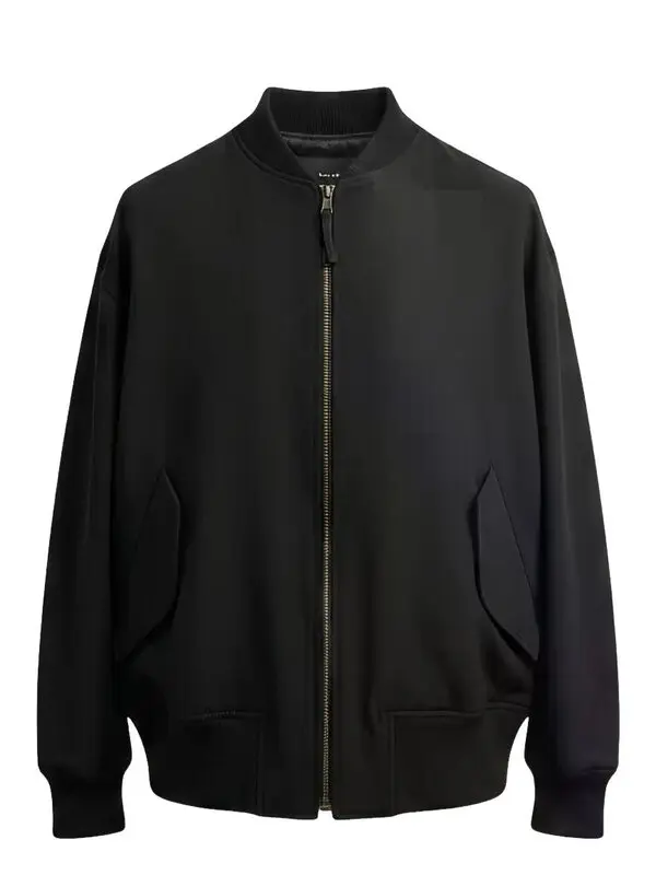 RUNDHOLZ BLACK LABEL Zip-up Bomber Jacket - Black