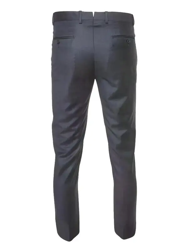 Ermenegildo Zegna Tailored Wool Trousers - Blue