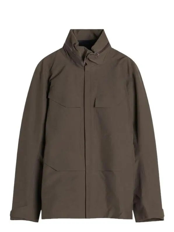 Veilance Four-pocket High-neck Coat - Brown
