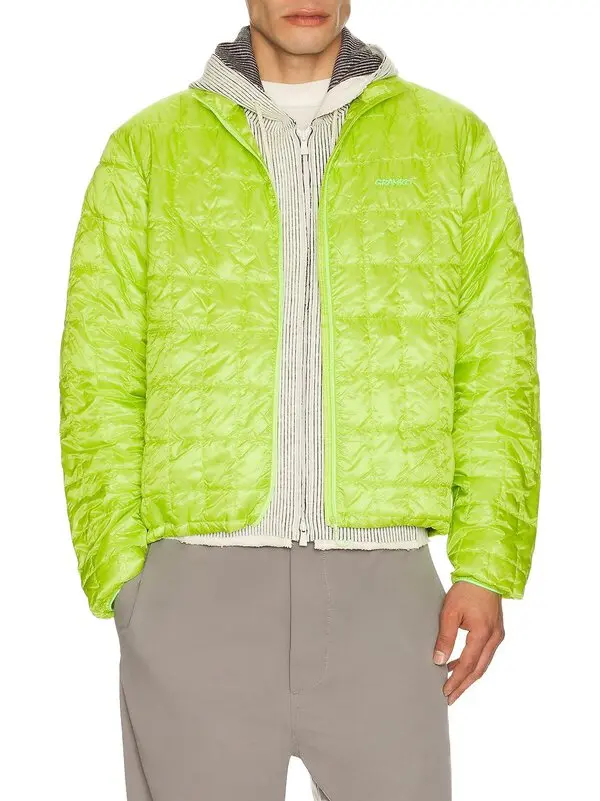 Gramicci G-zero Primaloft Jacket In Green - Lime
