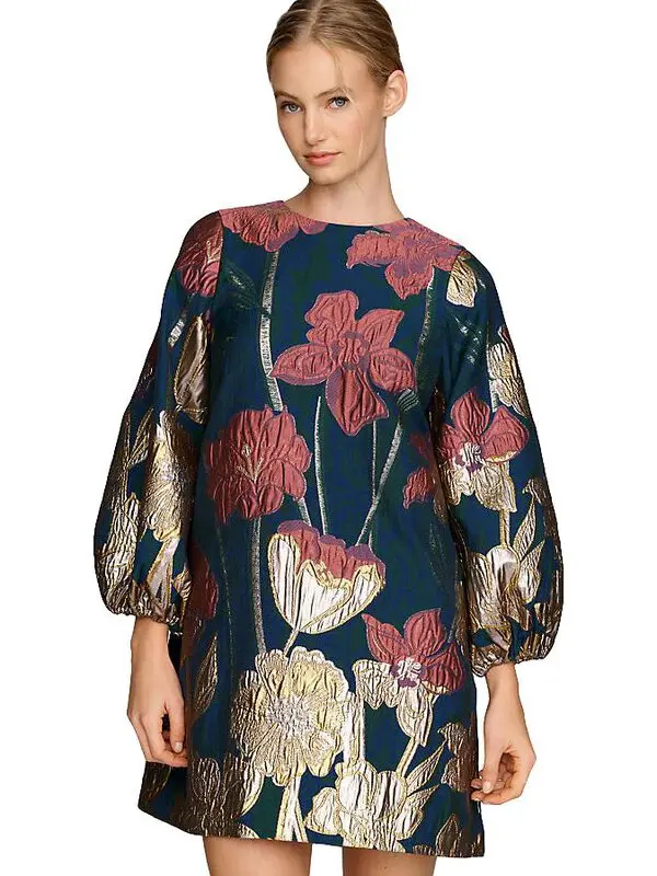 Mestiza New York Rosanna Jacquard Mi Dress - Multi