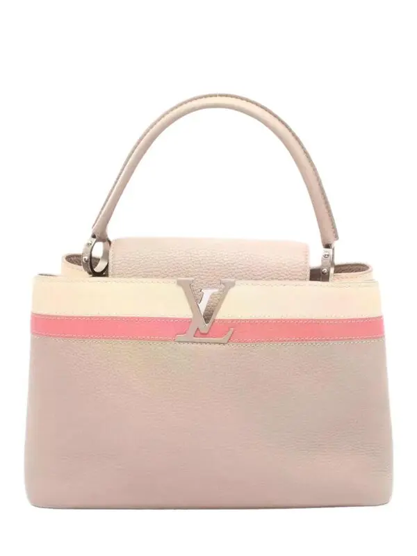 LOUIS VUITTON 2016 Mm Capucines Handbag - Neutrals