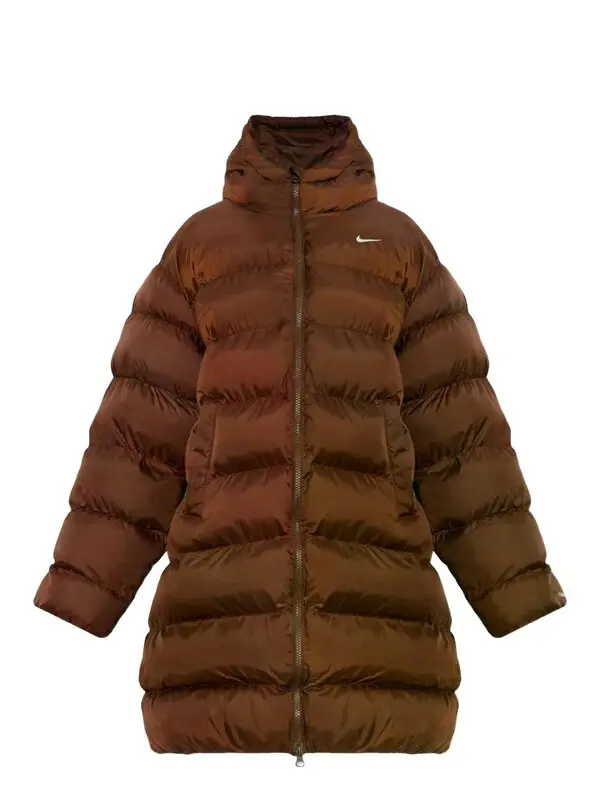 Nike Sportswear Classic Loose Therma-fit Hooded Parka - Brown