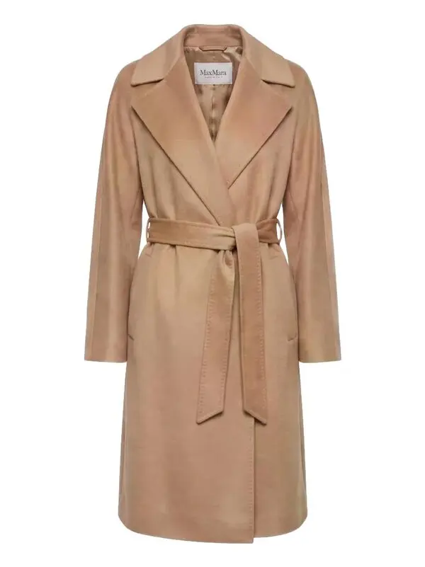 Max Mara Bombo Belted Coat - Neutrals