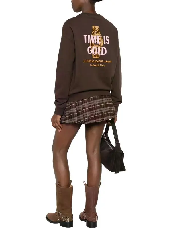 MC2 SAINT BARTH Stardust Graphic-print Sweatshirt - Brown