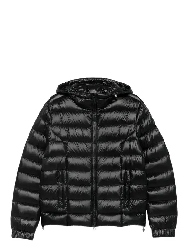 COLMAR Quilted Hooded Jacket - Black