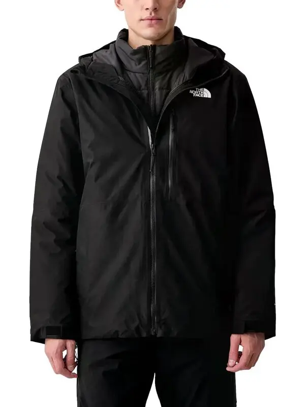 The North Face Logo-print Hooded Jacket - Black