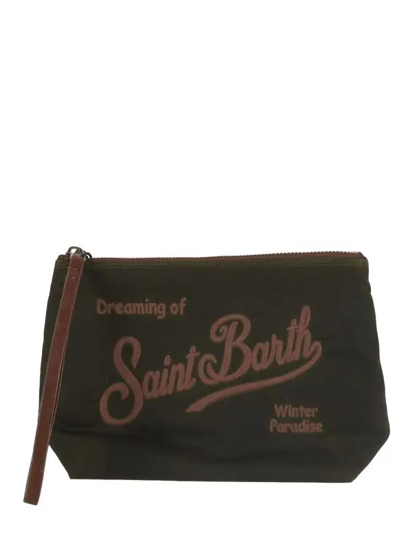 MC2 SAINT BARTH Aline Tartan Waxed Cotton Mini Handbag - Fa05
