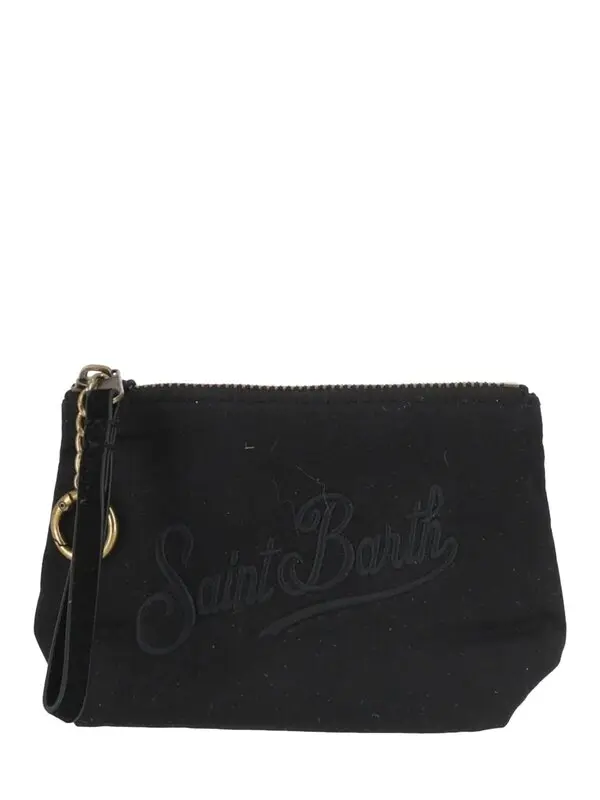 MC2 SAINT BARTH Aline Tartan Waxed Cotton Keychain Pouch - Fa02