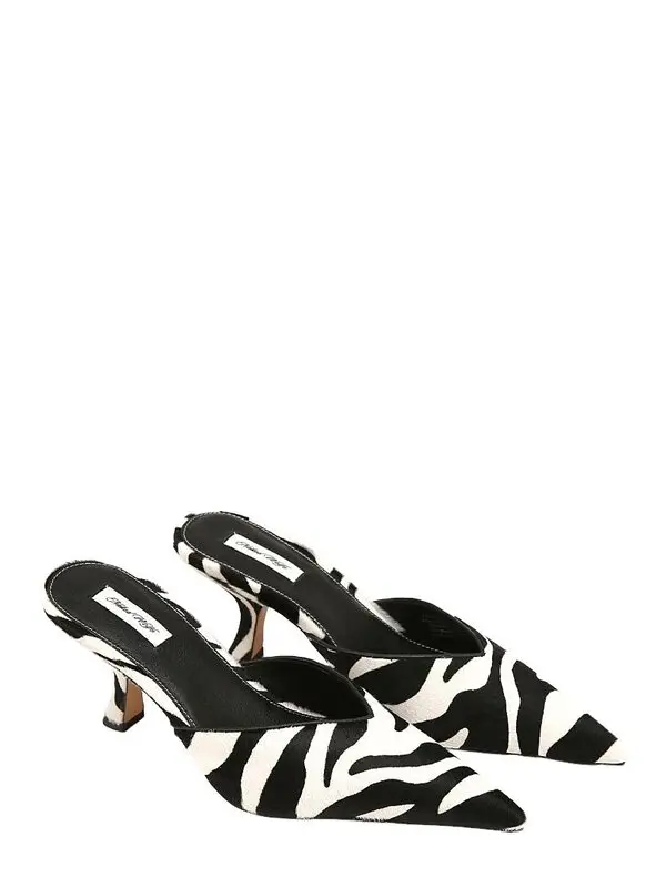 NAKED WOLFE Hagen Heels - Zebra