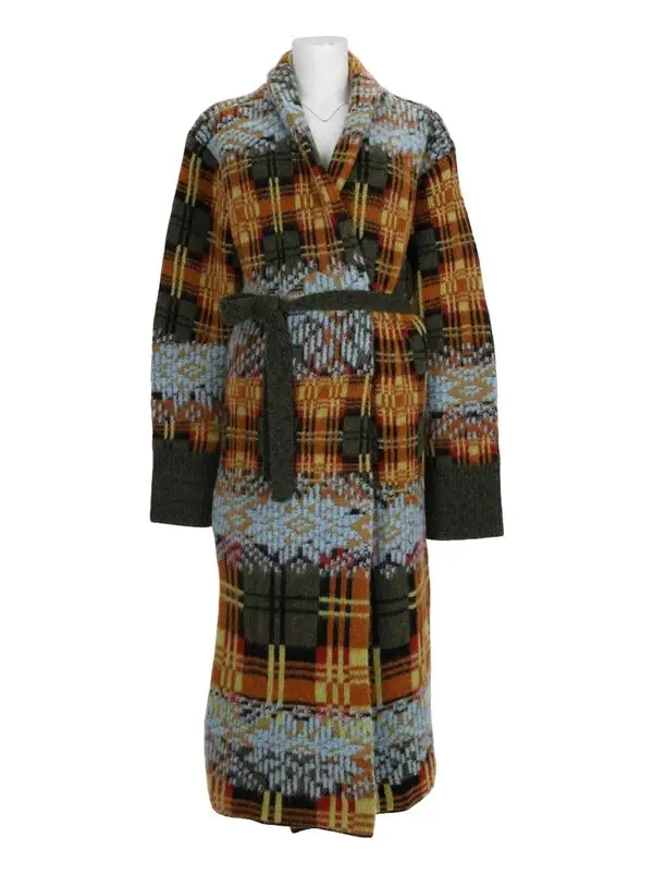 Dries Van Noten Wool-blend Painted Effect Sweater - Multicolour