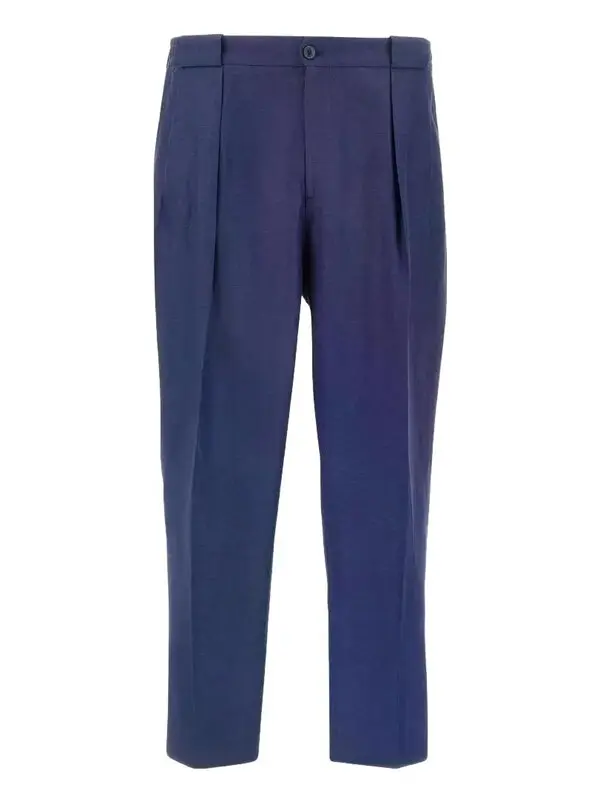 BRIGLIA 1949 Portobello Tailored Trousers - Blue