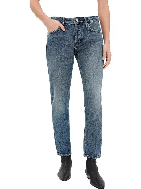 Moussy Vintage Henry Tapered Jeans - Blue