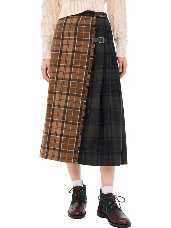 Barbour Hazelwood Midi Skirt - Multi