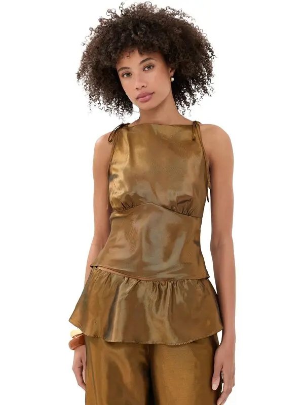 LISA SAYS GAH Lucy Top - Cinnamon