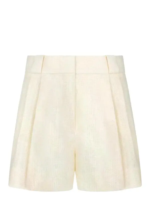 BLAZÉ MILANO Sun Selle Pleated Shorts - Neutrals