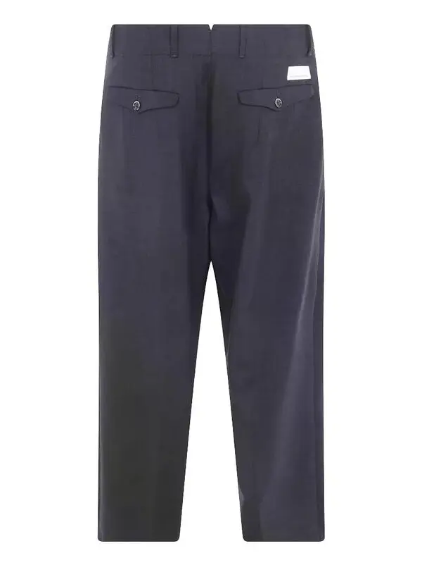 NINE:INTHE:MORNING Straight-leg Trousers - Blue