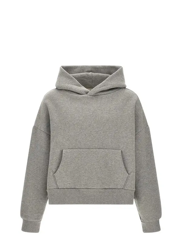 ENTIRE STUDIOS Drop-shoulder Pouch-pocket Hoodie - Grey