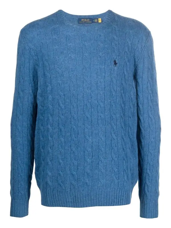 Polo Ralph Lauren Cable Knit Sweater - Navy