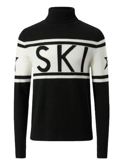 Perfect Moment Schild Merino Wool Sweater - Black